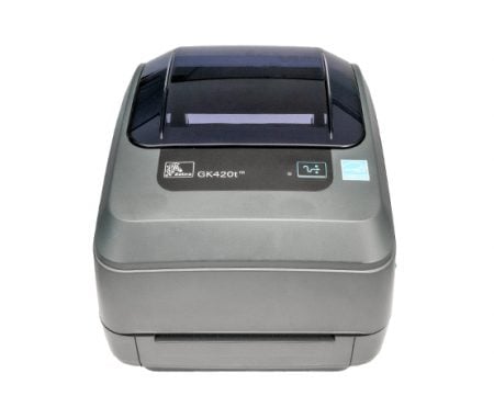 Zebra GK-420T Thermal Label Printer GK420T + Driver & Manual