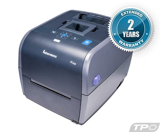 Intermec (Honeywell) PC43T Thermal Label Printer + Driver & Manual