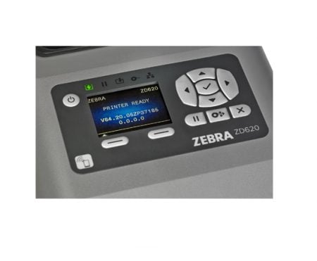 Zebra ZD620 Thermal Label Printer ZD-620 + Driver & Manual